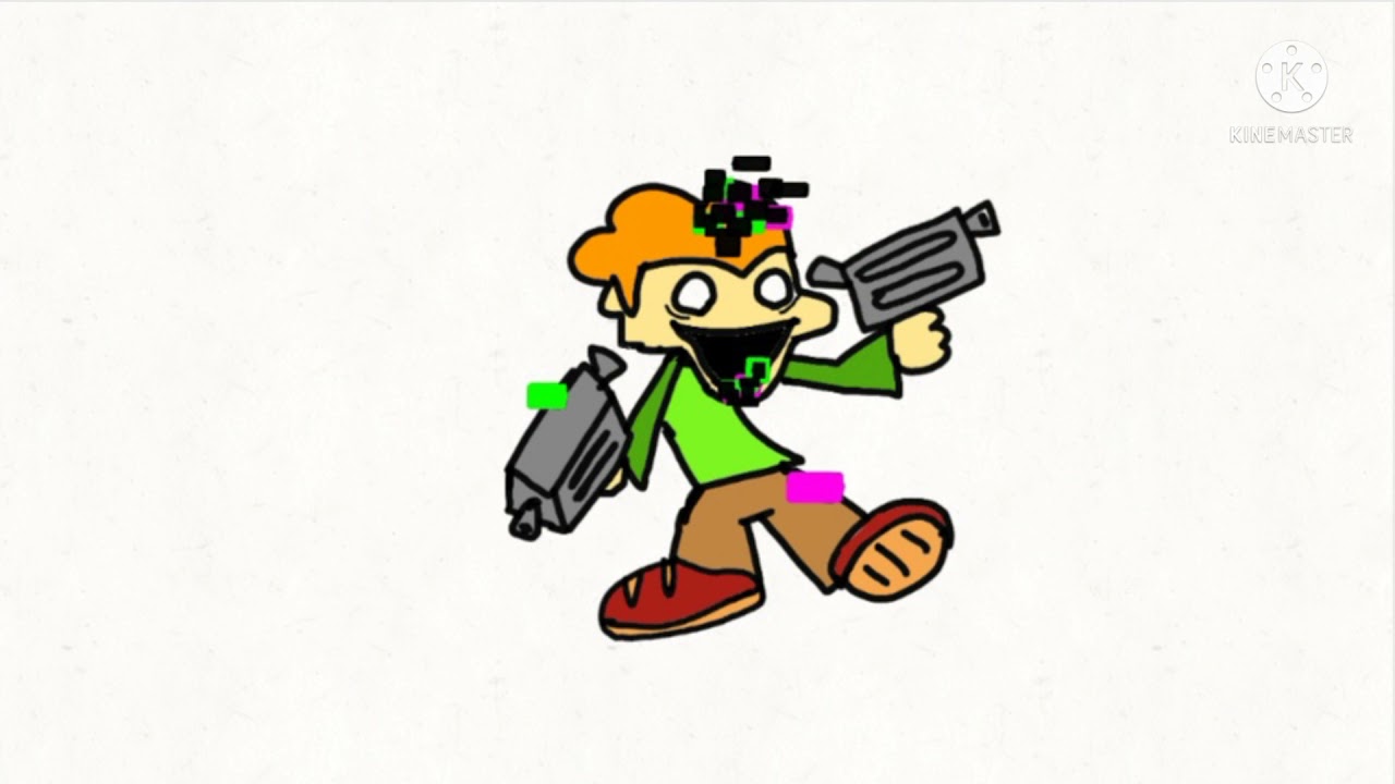 I draw glitch pico fnf. - YouTube