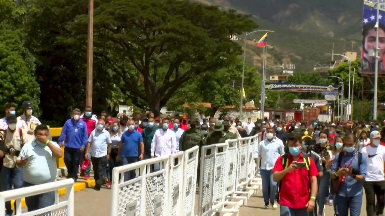 Venezuela reopens land border with Colombia after two years of ...