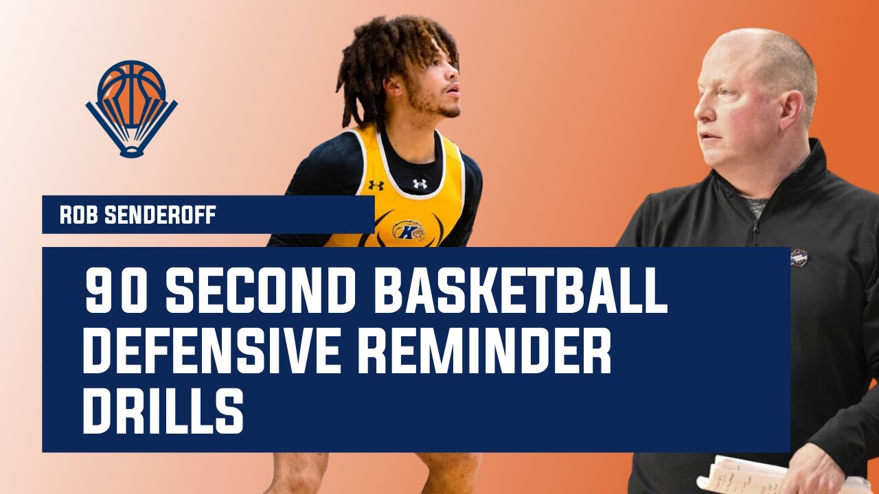 90 Second Basketball Defensive Reminder Drills - YouTube