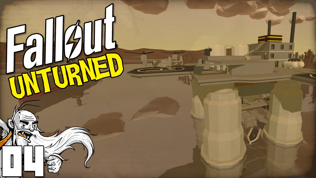 Fallout Unturned Mods! "AIRCRAFT CARRIER AND OIL PLATFORM ...