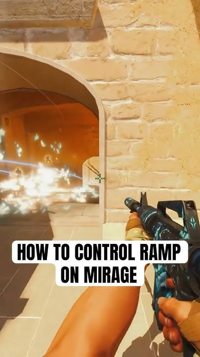 COMBO TO CONTROL THE RAMP ON MIRAGE #cs2 #counterstrike - YouTube