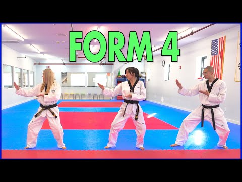 Taekwondo Form 4 - Basics for Beginners