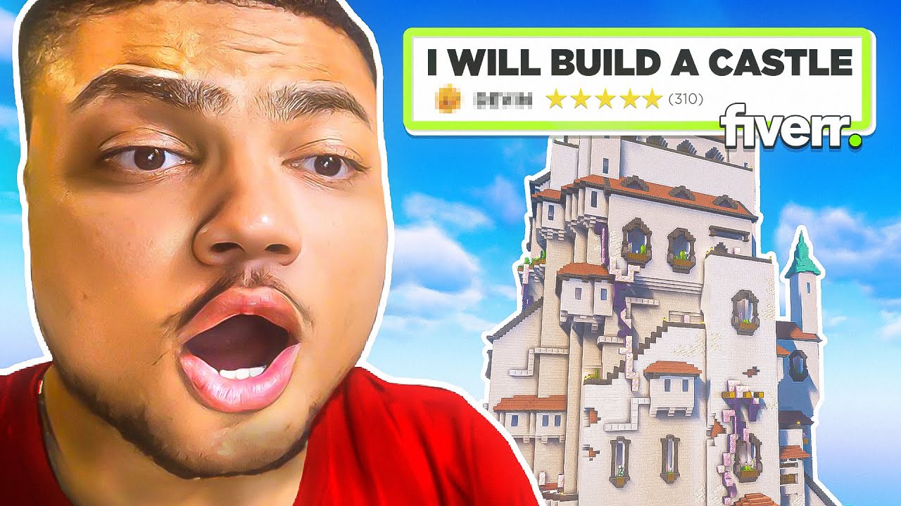 I Hired A Pro Minecraft Builder. - YouTube