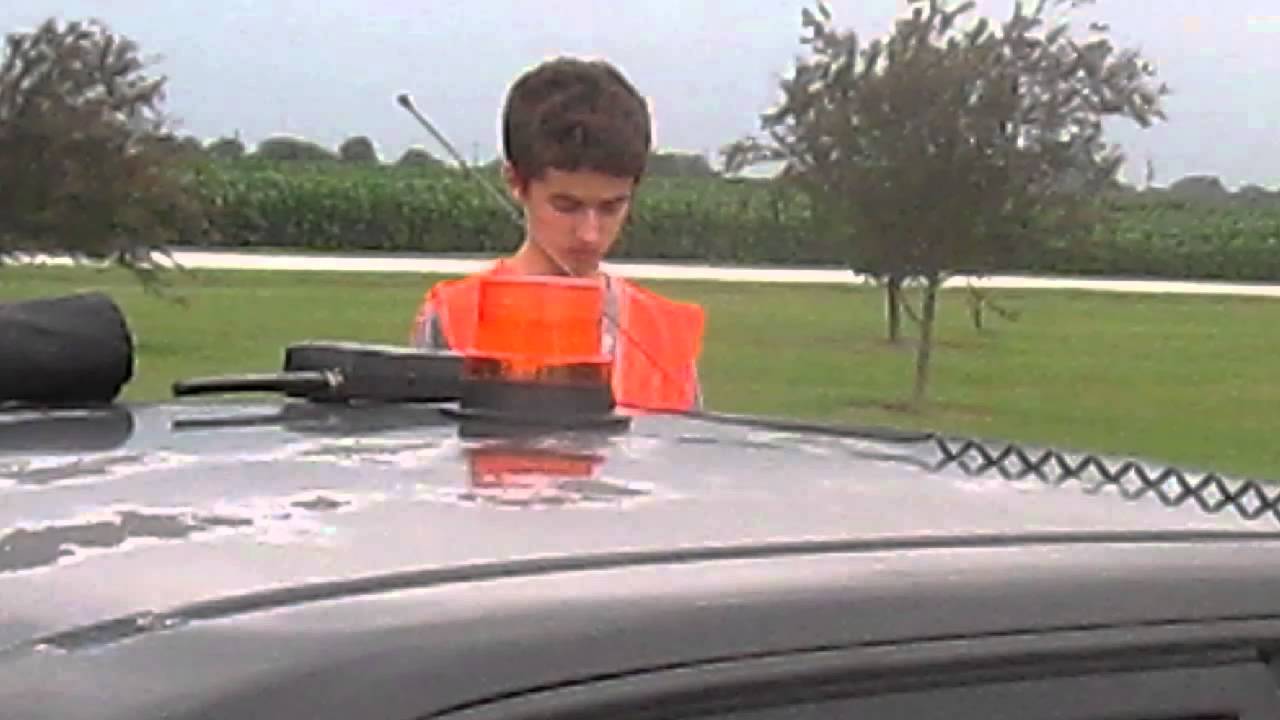 Setting up the Car for Storm Chasing - 6/30/14 - YouTube