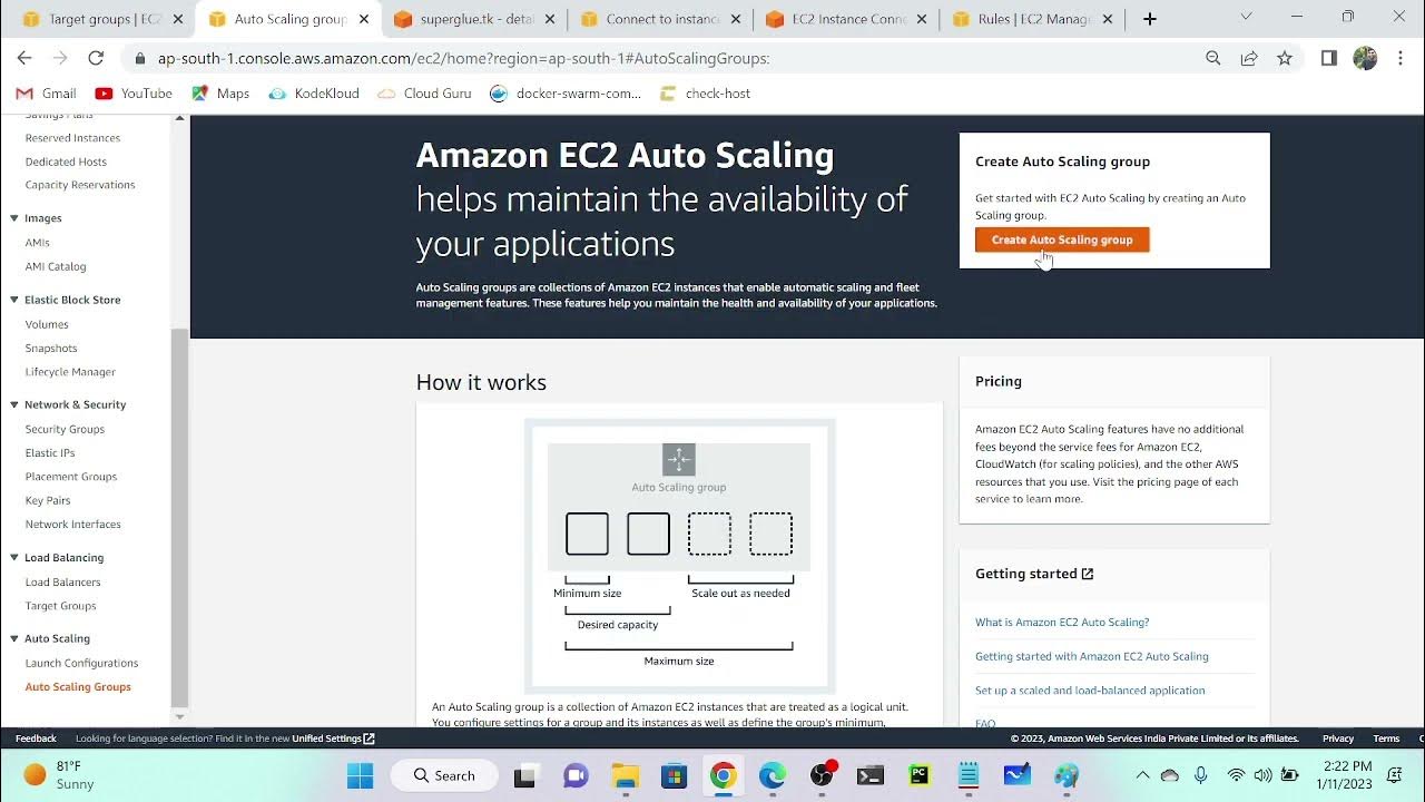 AWS Autoscaling and Loadbalancer Integration - YouTube
