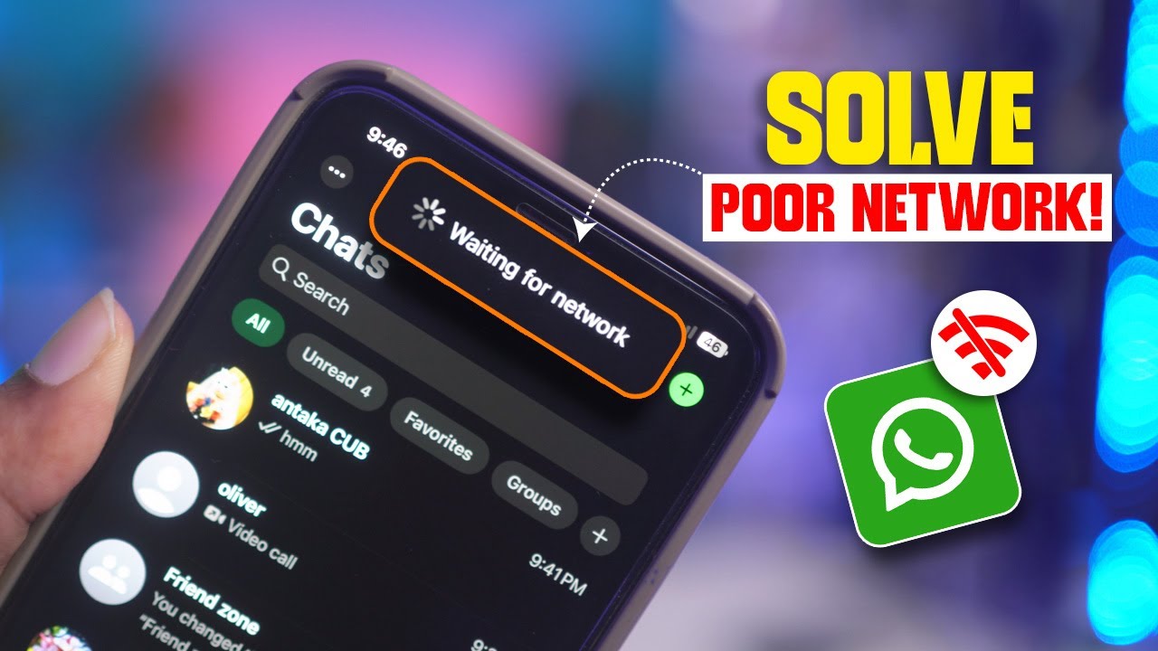 How to Solve WhatsApp Poor Network Connection on iPhone | Fix WhatsApp ...