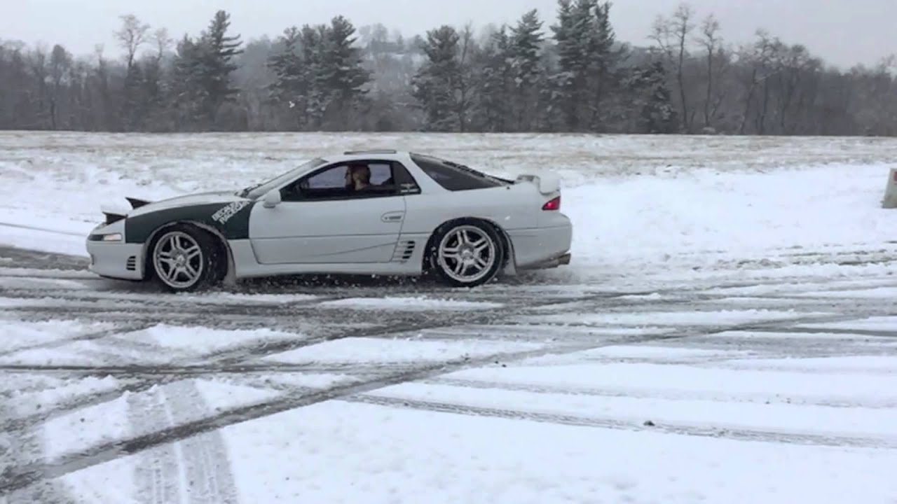 3000gt VR4 Snow Drift - YouTube