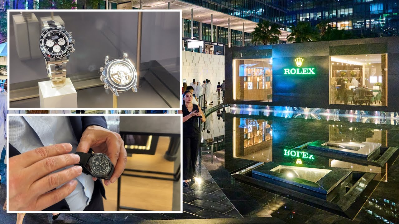 Visiting Rolex Daytona Exhibition, Audemars Piguet, Moser & Bucherer at ...
