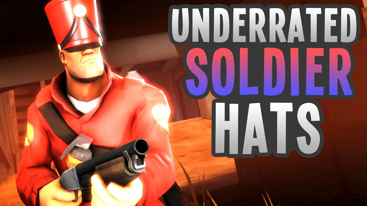 [TF2] TOP 5 Underrated Soldier Hats! - YouTube