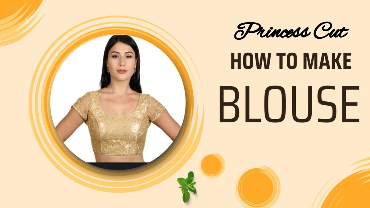 Parfect Princess Cut Blouse Cutting|| Blouse Pattern making - YouTube