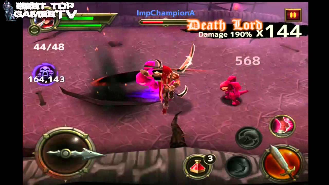 Blade Warrior Part 2 - Universal HD iOS GamePlay (Epic 3D action RPG ...