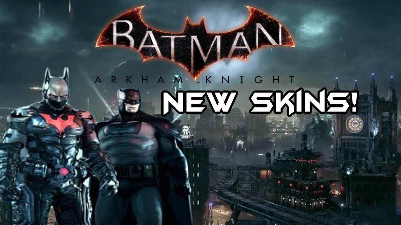 Batman Beyond Skin in Arkham Knight New Skins! - YouTube