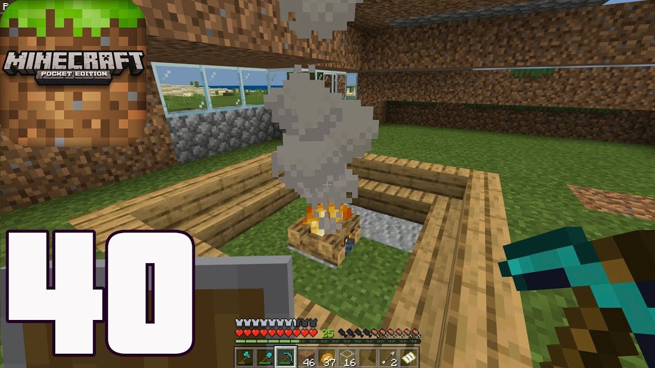 Minecraft: Pocket Edition - Gameplay Walkthrough Part 40 - Survival ...