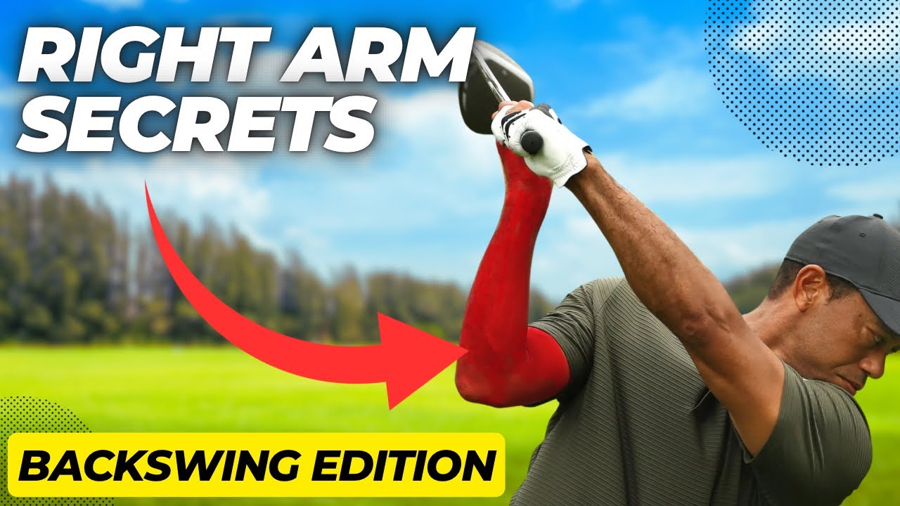 Use Your Right Arm Like This For a Perfect Backswing - YouTube
