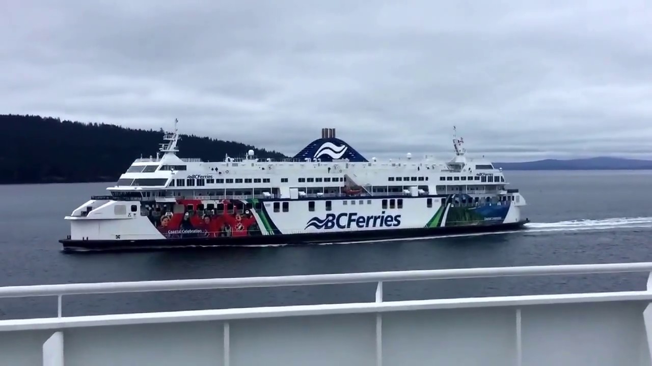 BC Ferries coastal renaissance trip + ferry horns - YouTube