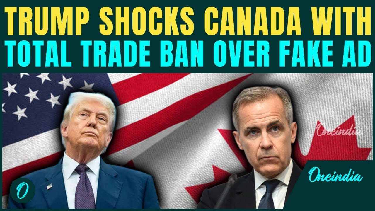 US Vs Canada Fight EXPLODES Breaking: Trump ENDS All Trade With Canada ...