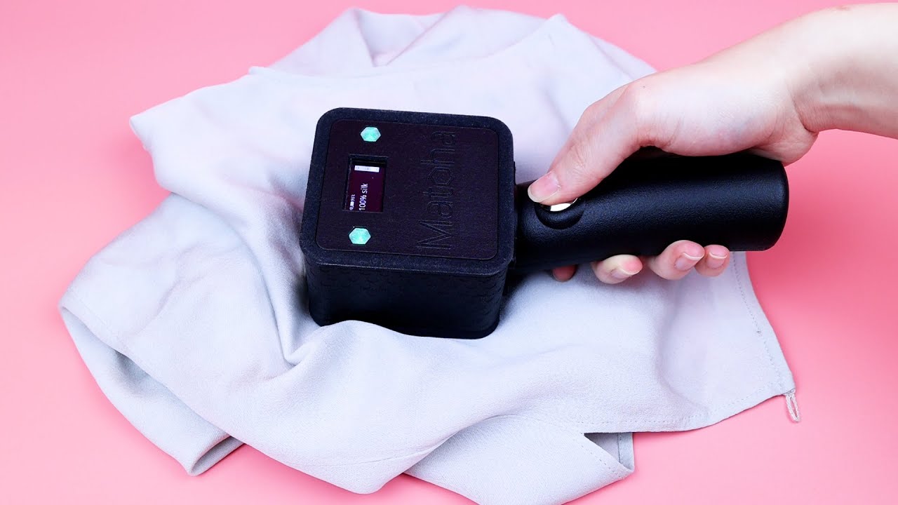 How to identify textiles with this Handheld device - YouTube