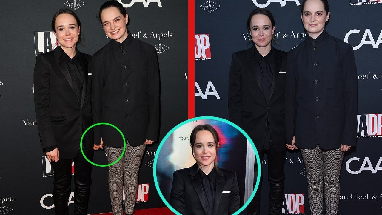 Ellen Page holds hands with girlfriend Emma Portner in Los Angeles ...