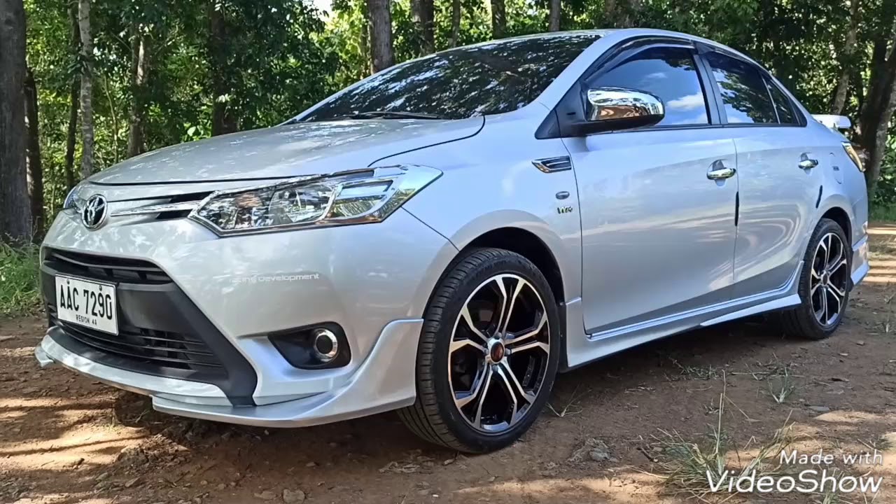 Toyota Vios 1 3j TRD Mags body Kit Installed accessories YouTube