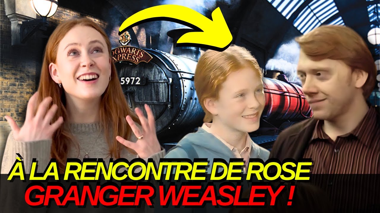 À LA RENCONTRE DE ROSE GRANGER WEASLEY ! (Interview d'Helena Barlow) - YouTube