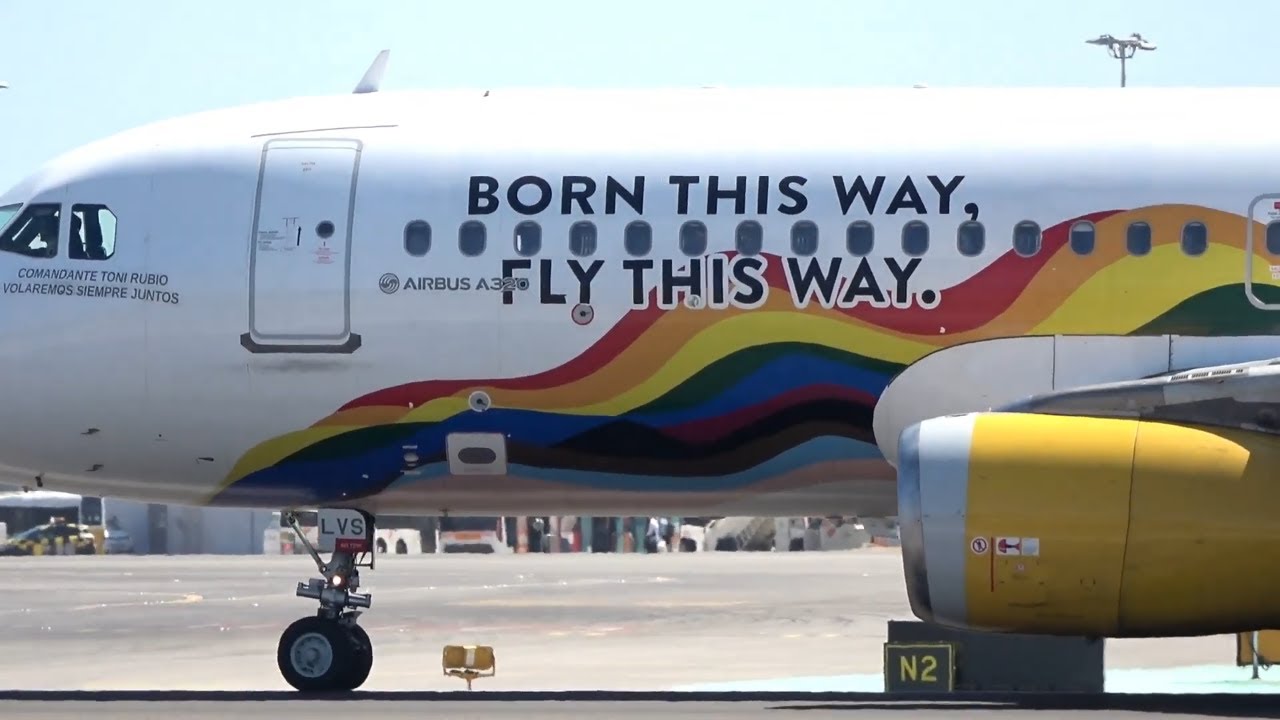 Vueling (Born This Way, Fly This Way Livery) Airbus A320-232 Stunning ...