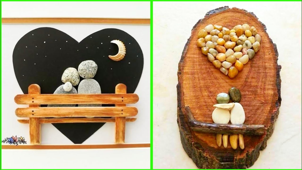 Most amazing and stunning pebble stone painting ideas - YouTube