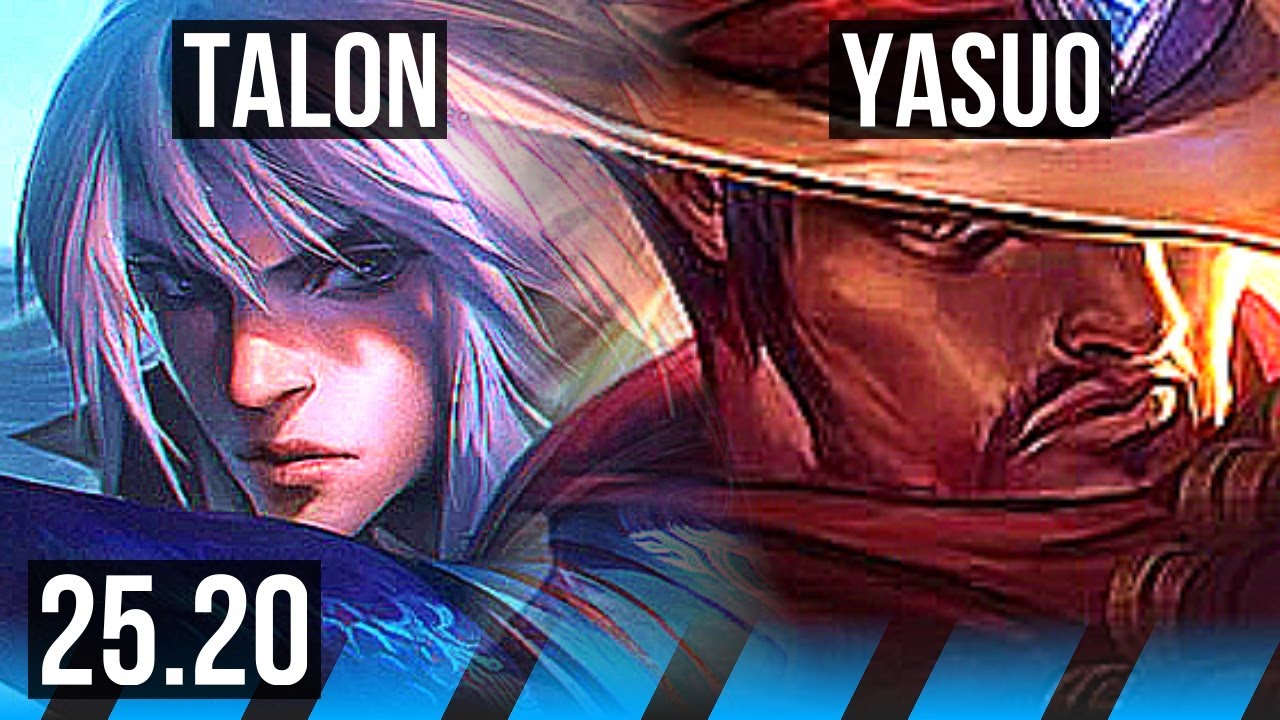 TALON vs YASUO (MID) | NA Master | 25.20 - YouTube