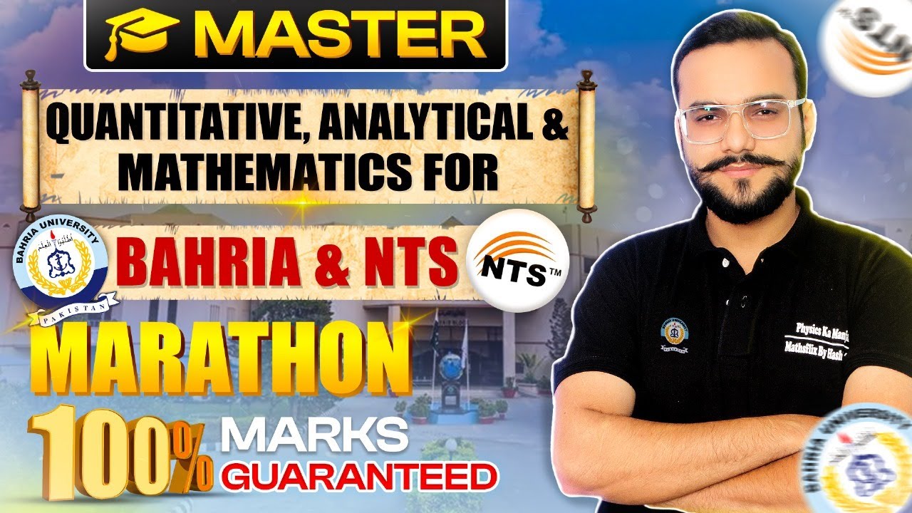 How to Prepare for Bahria University NTS | Quantitative Analytical ...