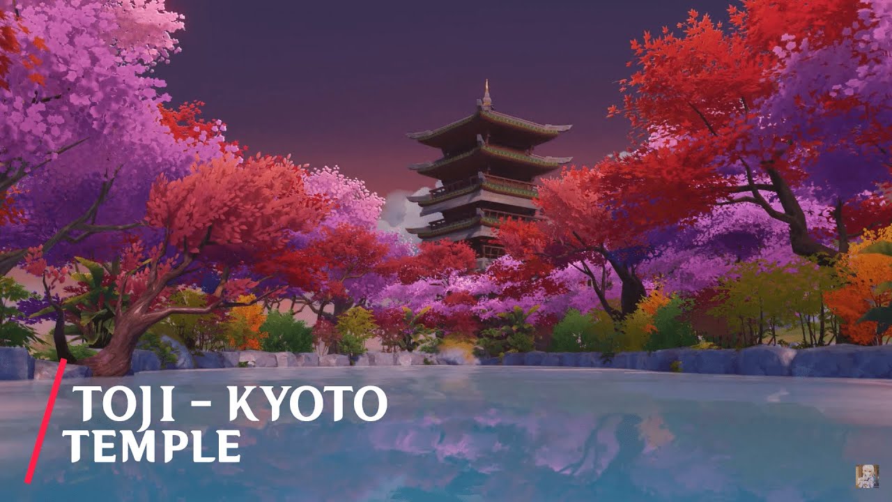 🏵️🏯 Toji Kyoto Temple 🏯🏵️ Genshin Serenitea Pot Design. - YouTube