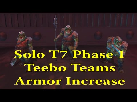Star Wars: Galaxy Of Heroes - Teebo Solo Heroic T7 Phase 1 Raid - YouTube