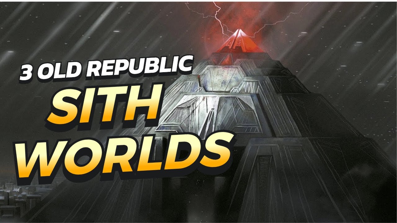Exploring The DARKEST Corners of 3 Sith Worlds | Star Wars The Old ...