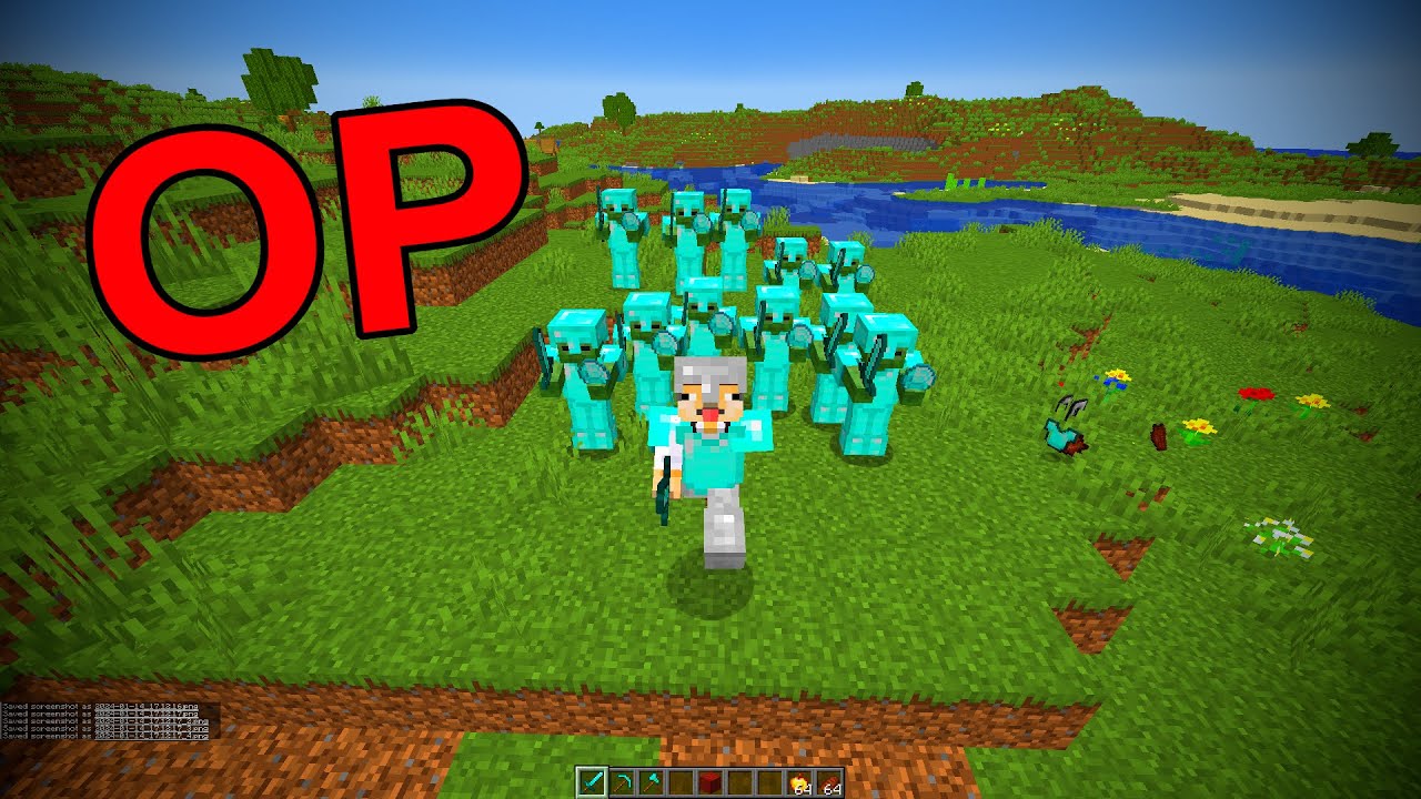 Minecraft, But Mobs Are Extremely OP... - YouTube