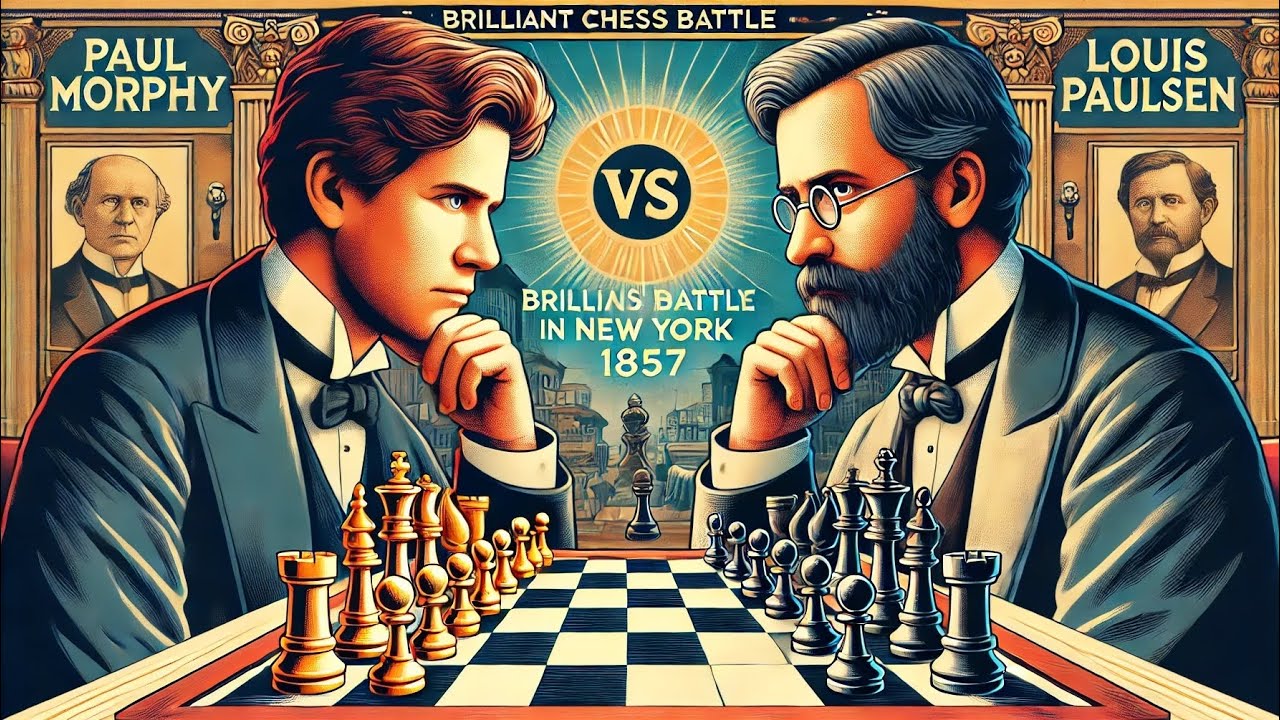 Paul Morphy vs Louis Paulsen (1857) - A Brilliant Chess Battle in New ...