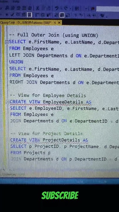 Views In Mssqlcodingtime Programminglanguage Codinglove Codinglover Mssqlserver Mssql