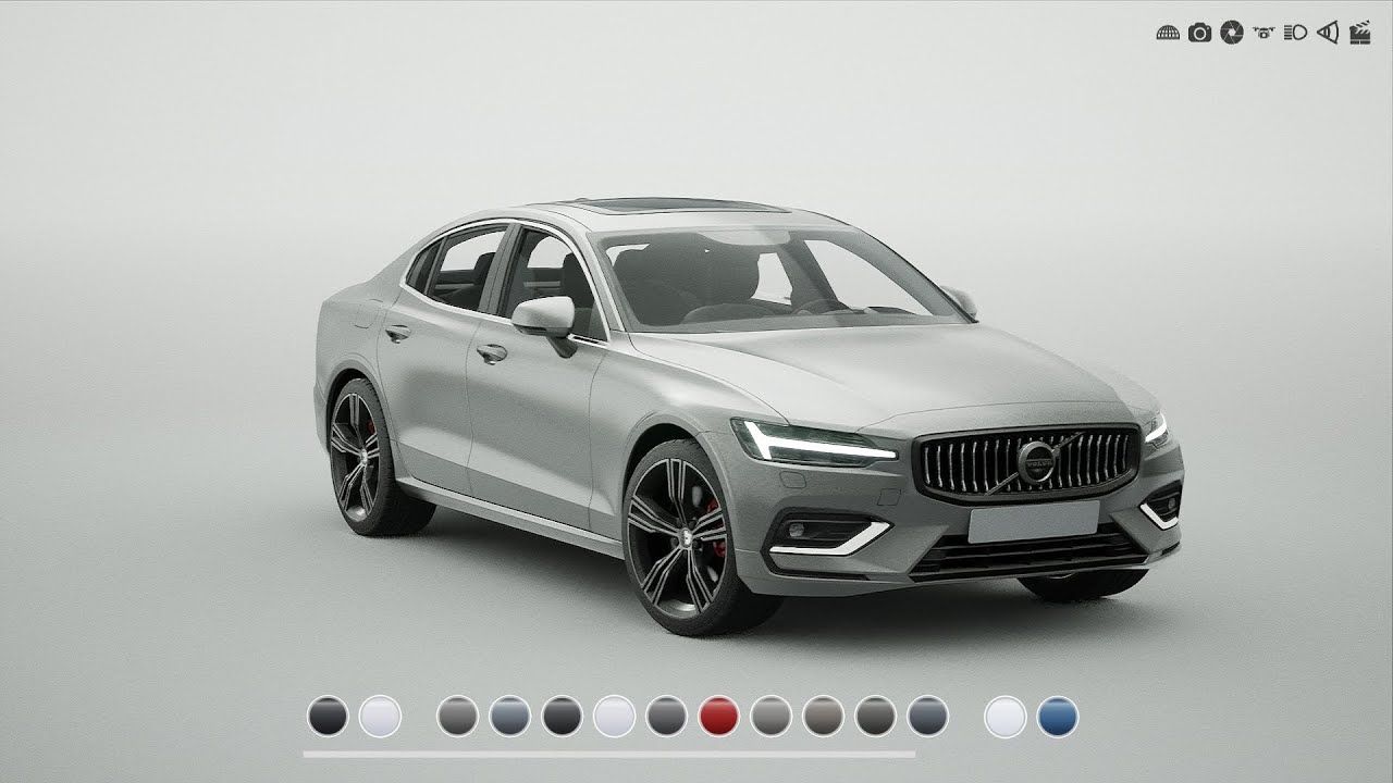 Volvo S60 - Real Time Configurator UE4 - Whive Studio - YouTube