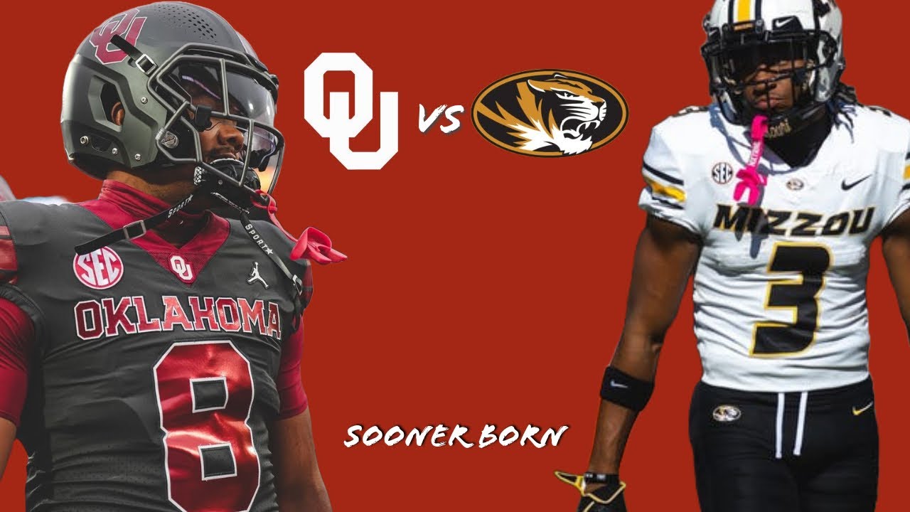 OU Football : The Oklahoma Sooners Vs Missouri Tigers Game Details ...