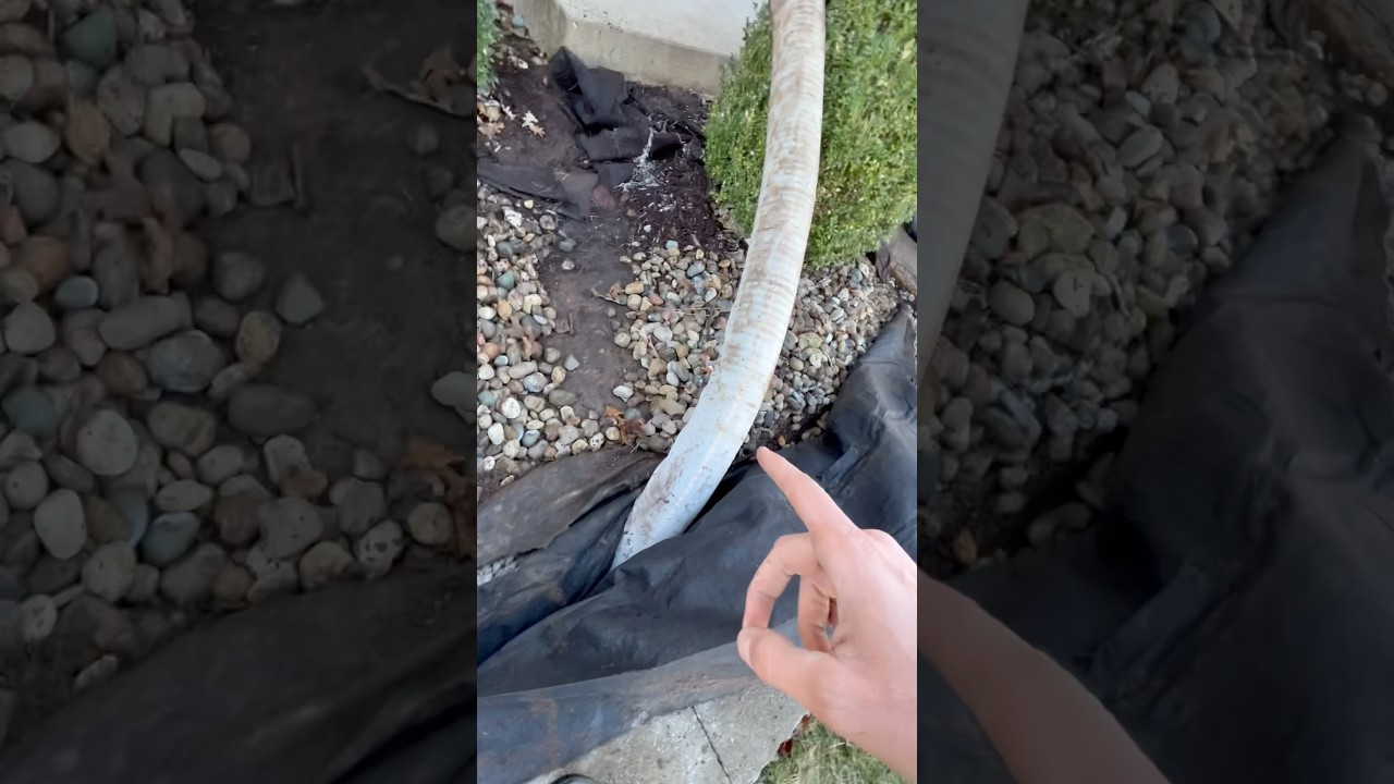 Why French Drains Fail #landscaping #drainage #frenchdrain #fail - YouTube