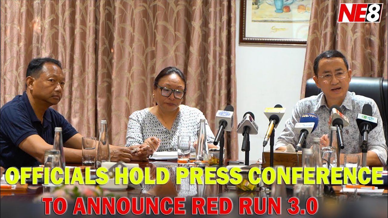 OFFICIALS HOLD PRESS CONFERENCE TO ANNOUNCE RED RUN 3.0 - YouTube