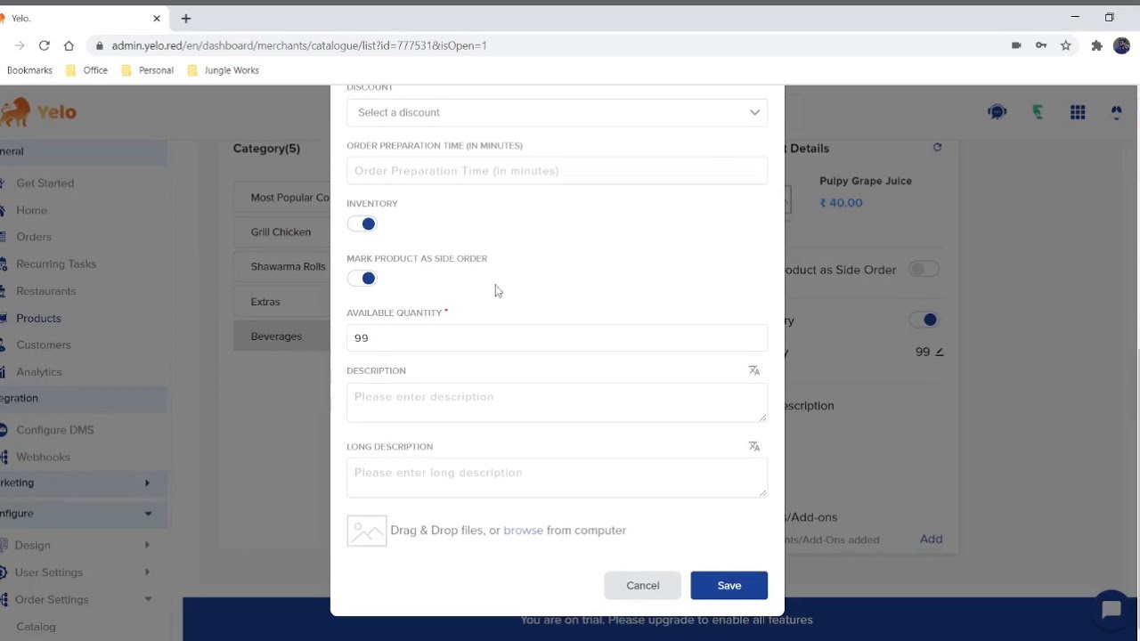 Side Orders - YouTube
