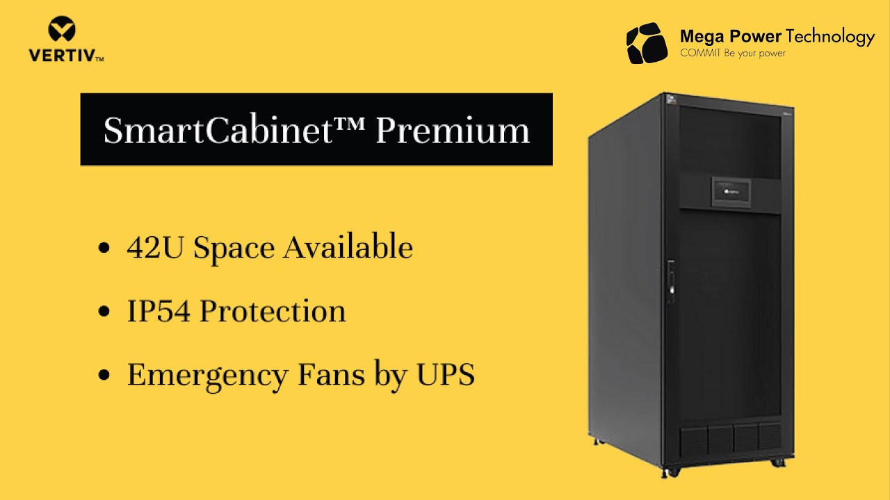 MPT x Vertiv SmartCabinet Premium 可能係市面上最好既智能機櫃 - YouTube