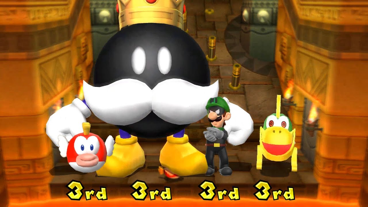 Mario Party 9 Minigame Luigi Vs Birdo Vs Koopa Troopa Vs Wario Youtube