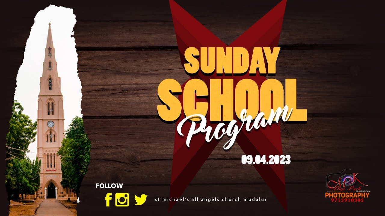 SUNDAY CLASS PROGRAM MUDALUR - YouTube