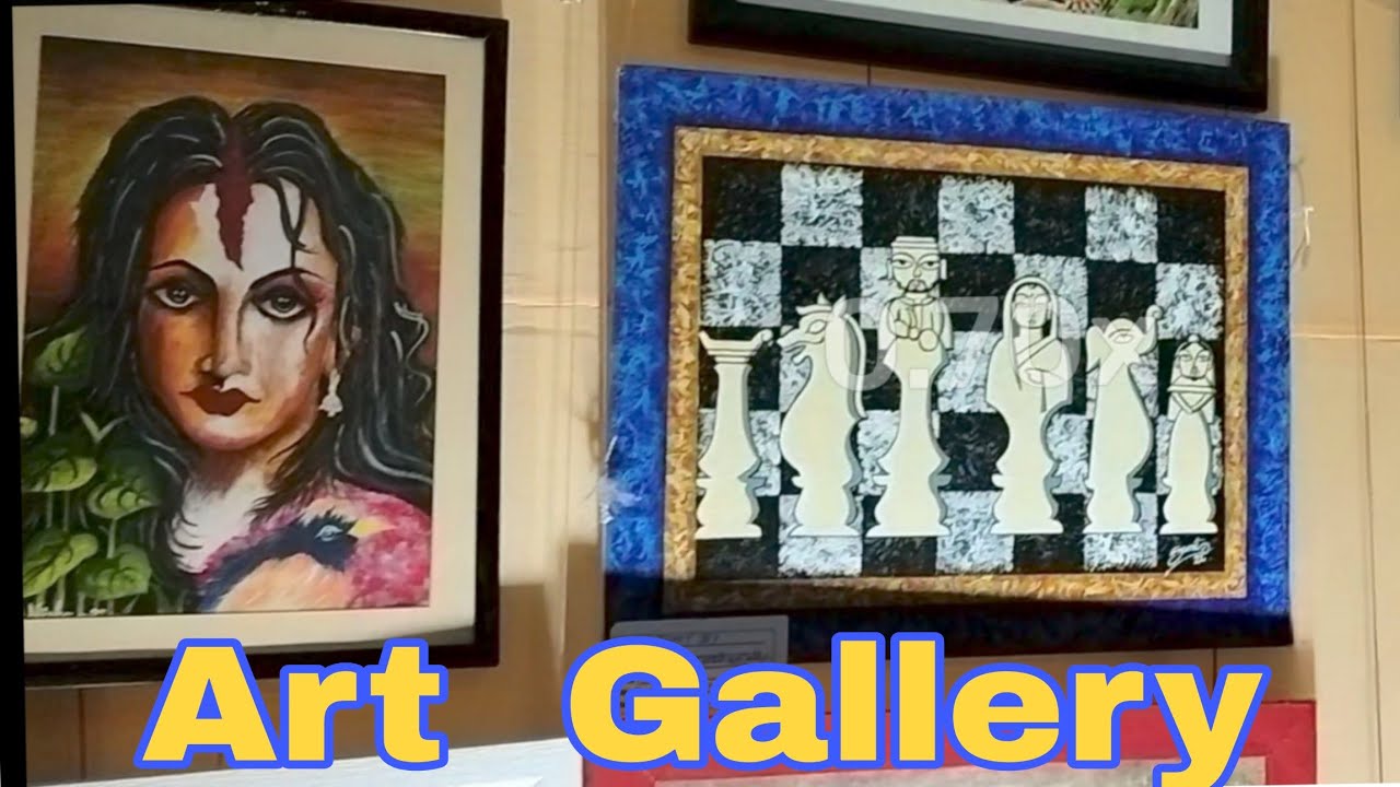 Art Gallery||Shilpa Kala Art - YouTube