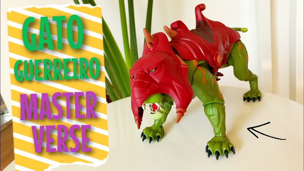 GATO GUERREIRO (BATTLE CAT) REVELATION - MASTERVERSE WAVE1 REVIEW#2 ...