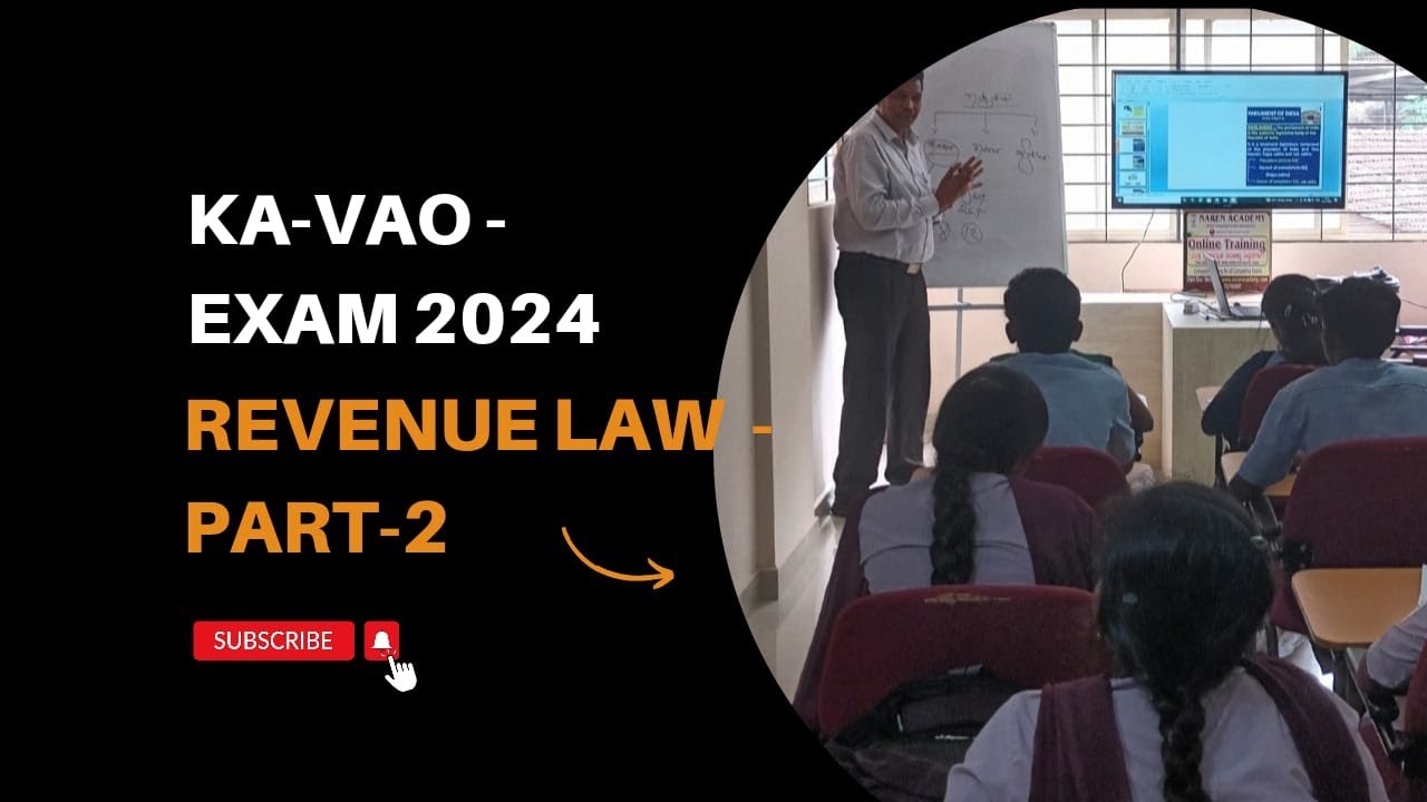 Revenue Law - Part 2: Useful for VAO and Other State Government ...
