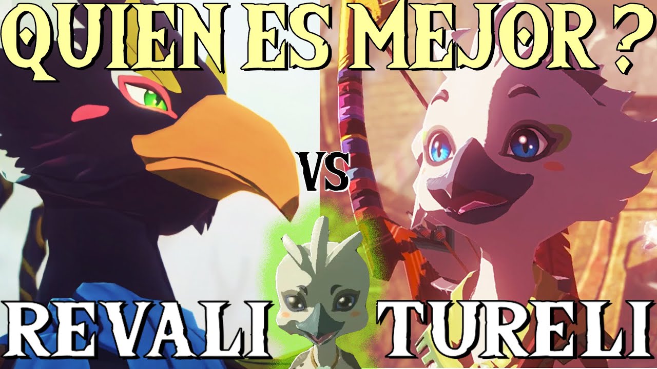 TURELI VS REVALI ¿QUIEN ES MEJOR? ZELDA TEARS OF THE KINGDOM # ...