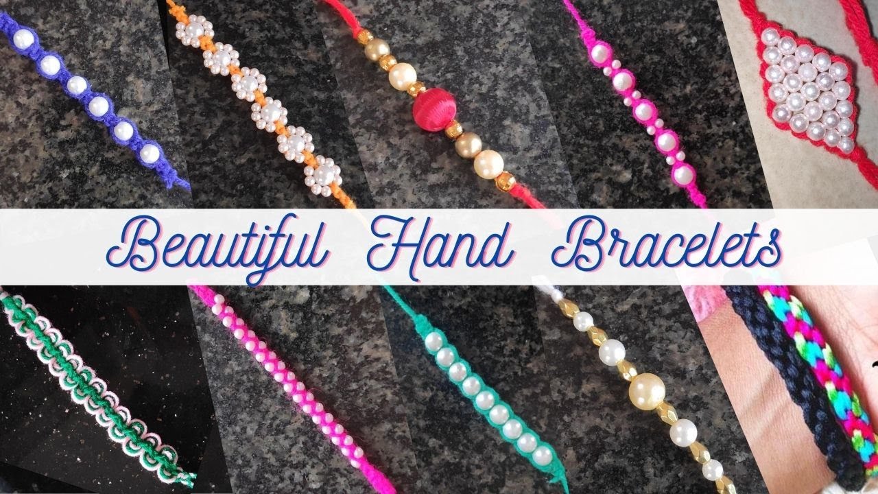 10 Quick and Easy Friendship Bands making in last minute || Diy ...