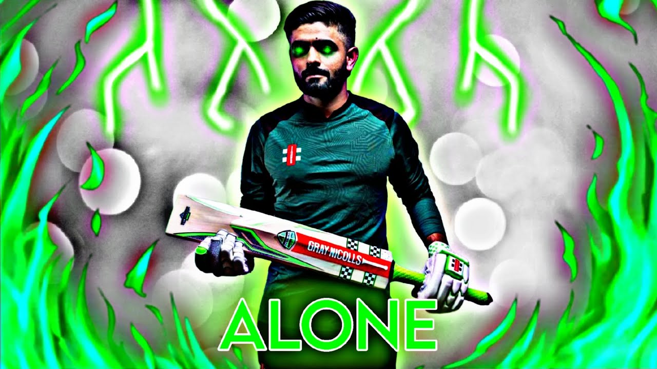 👑BABAR AZAM X Alone. HD EDIT 🔥#cricket #viral #cricket - YouTube
