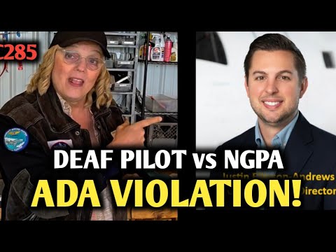 NGPA Pilot Org. DISCRIMINATES Against Deaf Pilot Member. ADA Violation ...
