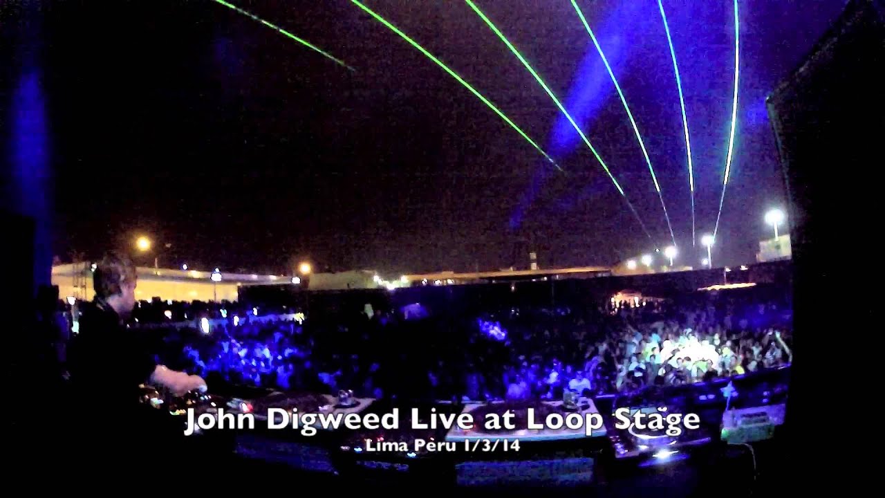 John Digweed Live at Loop Stage Lima Peru 1/3/14 - YouTube